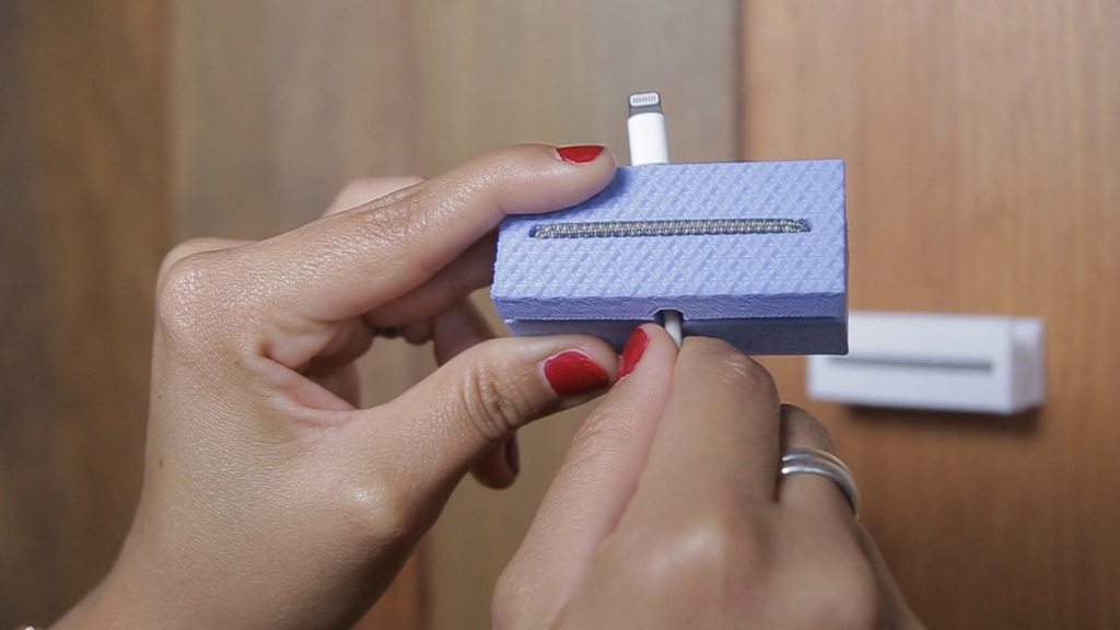 Universal Phone Wall Dock by 3DBrooklyn | Download free STL model ...