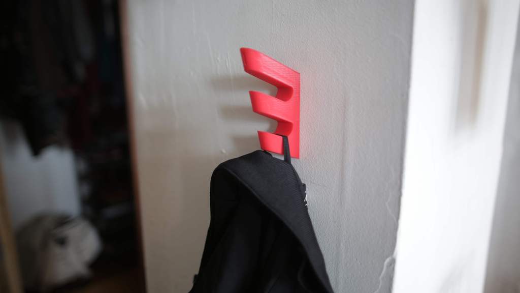 Triple Hook with Key Holder by 3DBrooklyn | Download free STL model ...