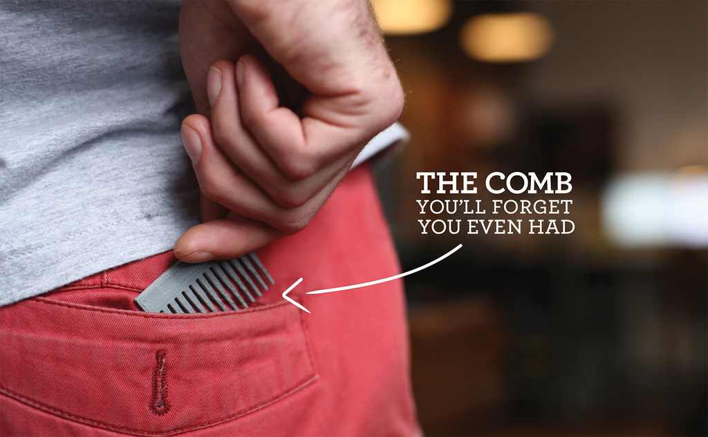 Pocket Comb by 3DBrooklyn | Download free STL model | Printables.com