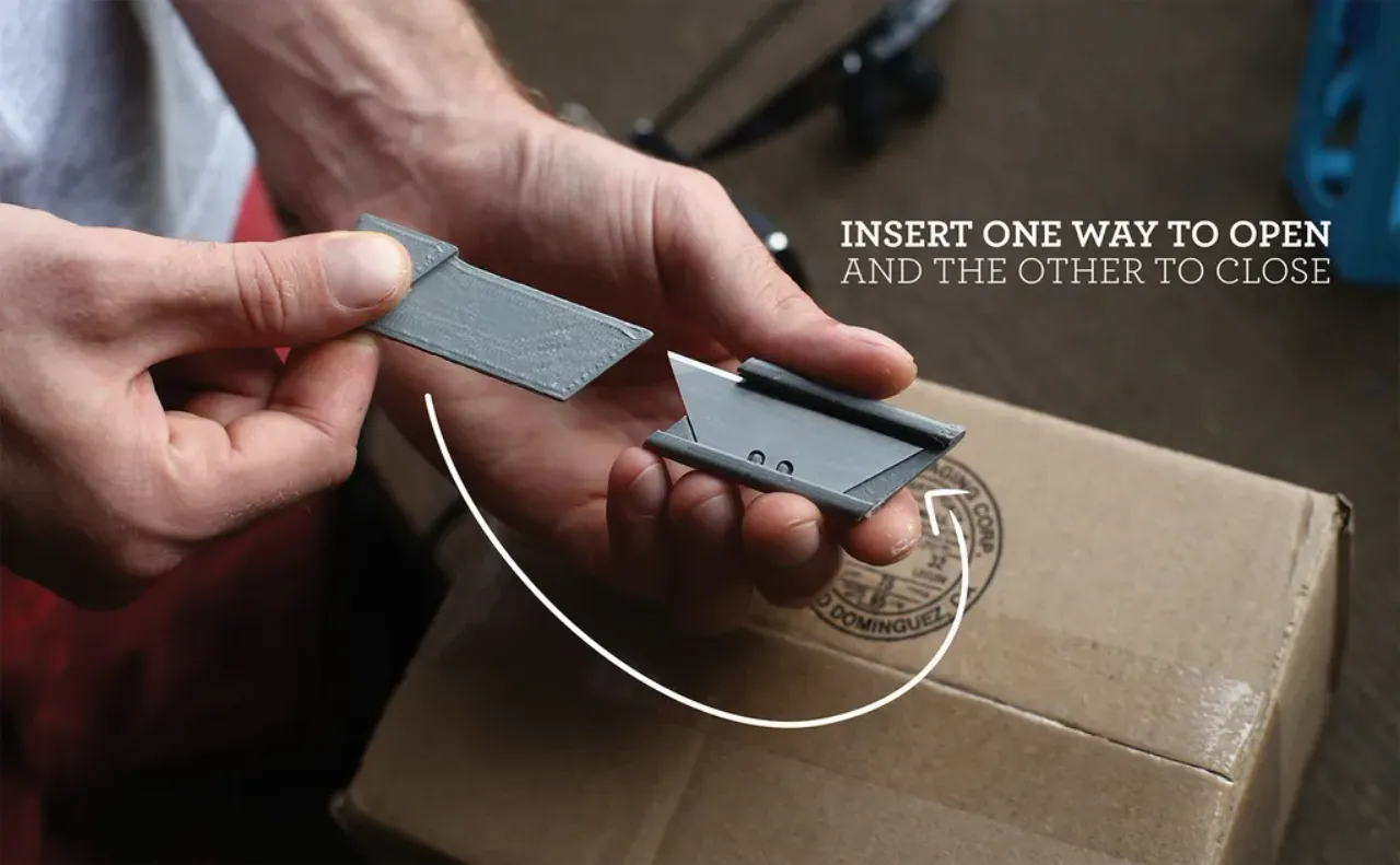 Box Cutter Sheath by 3DBrooklyn | Download free STL model | Printables.com