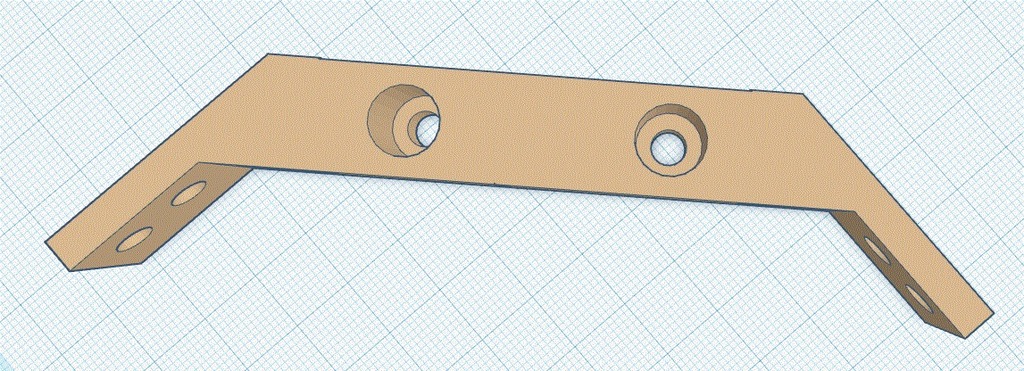 9cm diagonal brace - 5.5mm screw holes - 17mm by Joon Chor | Download ...