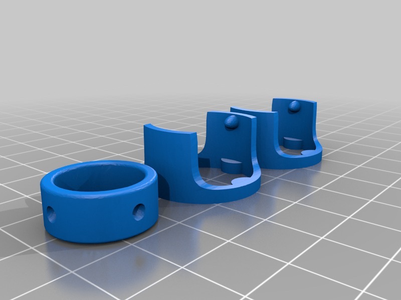 Modular hollow universal joint - remix by Joon Chor | Download free STL ...