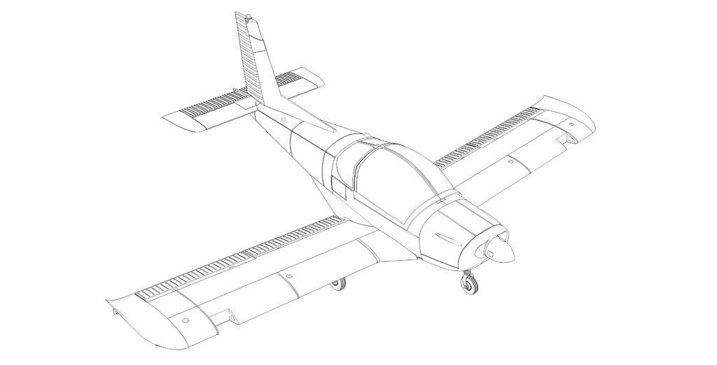 Zlin 242L by CASE WESTERN | Download free STL model | Printables.com