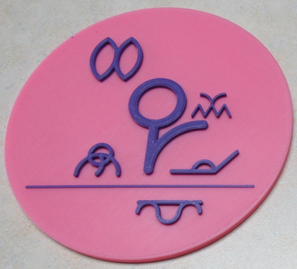 Bliss Tactile Symbols by Volksswitch | Download free STL model ...