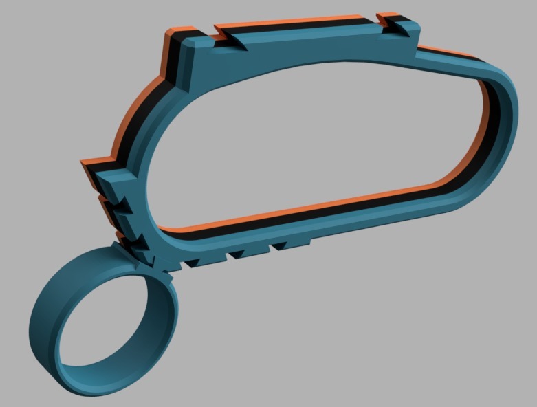 Customizable Universal Cuff Stylus by Volksswitch | Download free STL ...