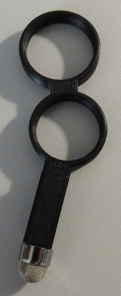 Customizable 6th Finger/Toe Stylus by Volksswitch | Download free STL ...