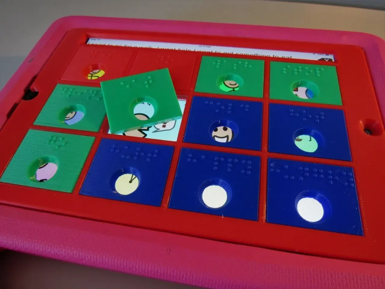 Customizable, 3D-Printable Keyguard for Grid-based, Free-form, and ...