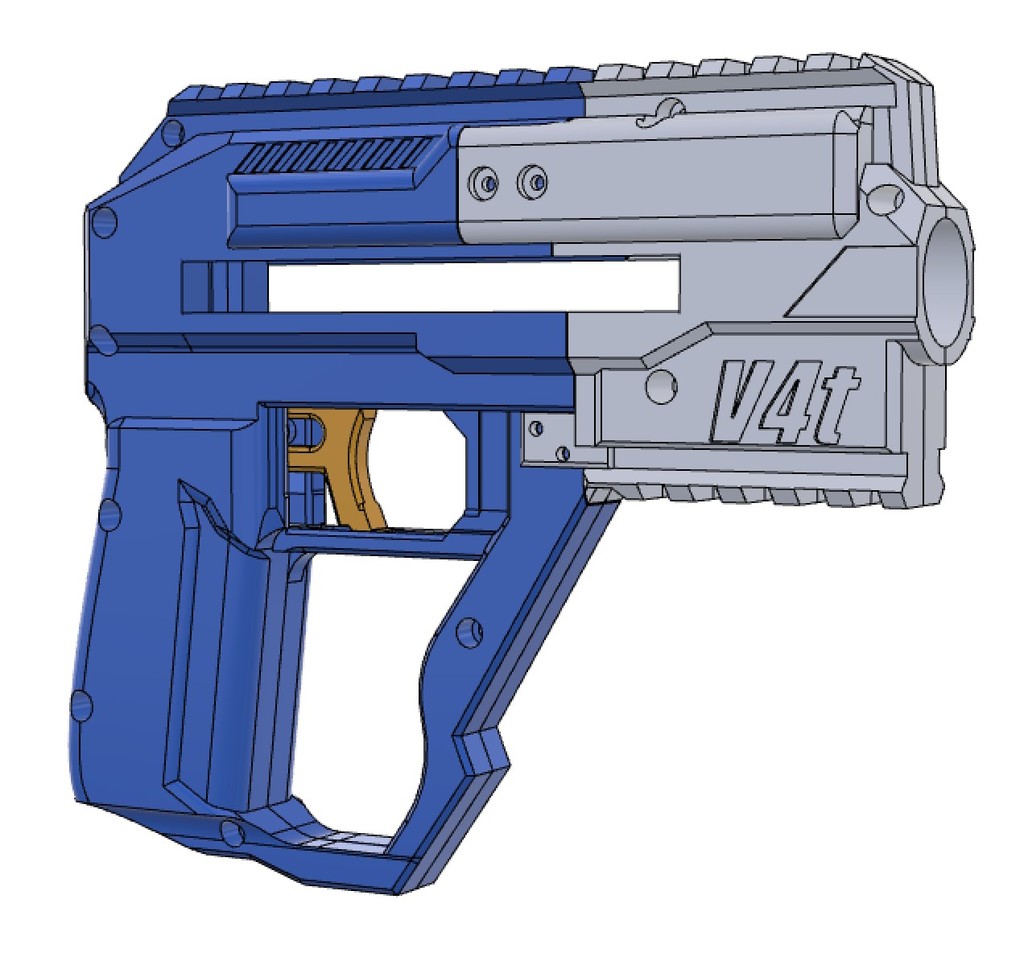 Lil Hyper V4t (Picatinny) by noreason | Download free STL model ...