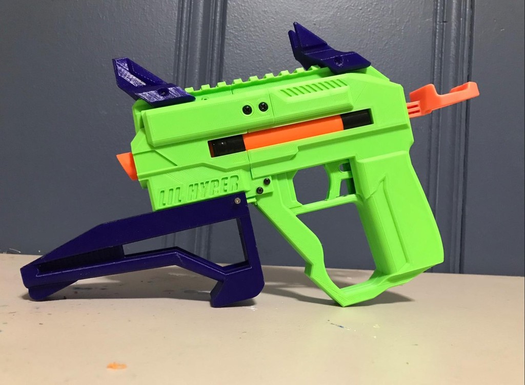 Lil Hyper V4t (Picatinny) by noreason | Download free STL model ...