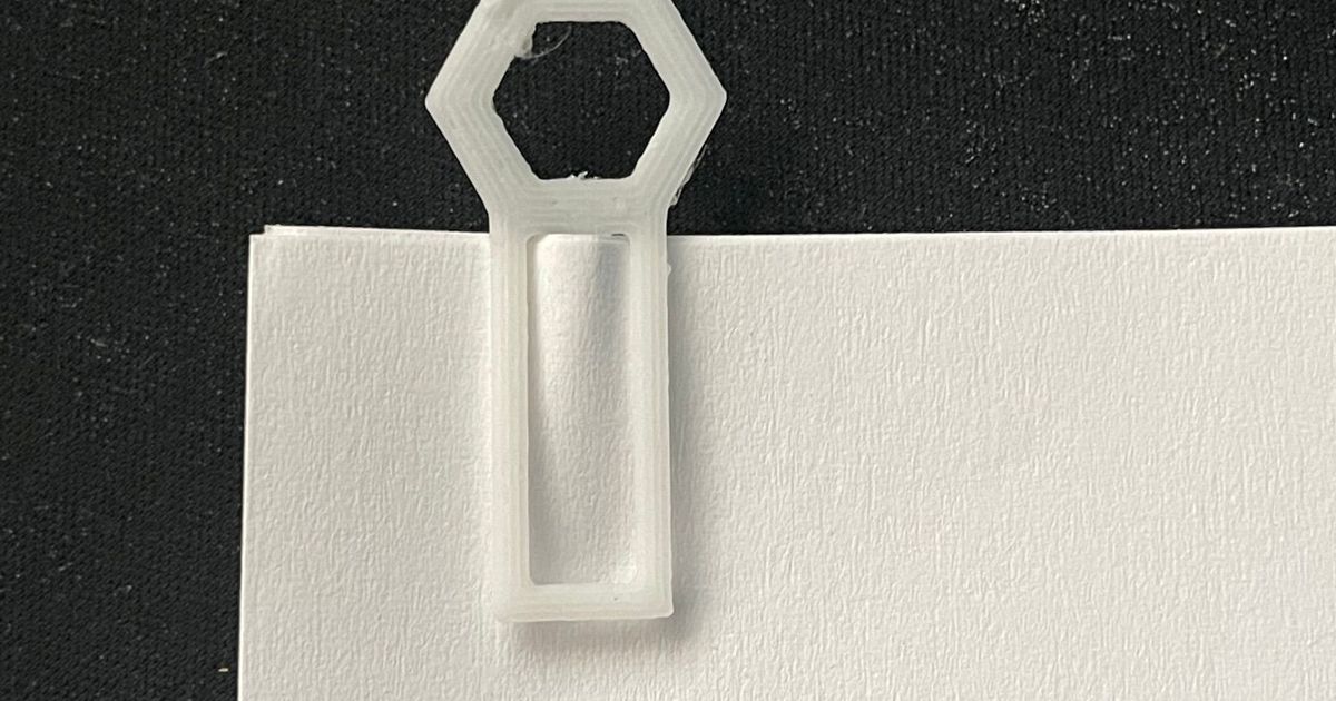 Paper clip by Honza | Download free STL model | Printables.com