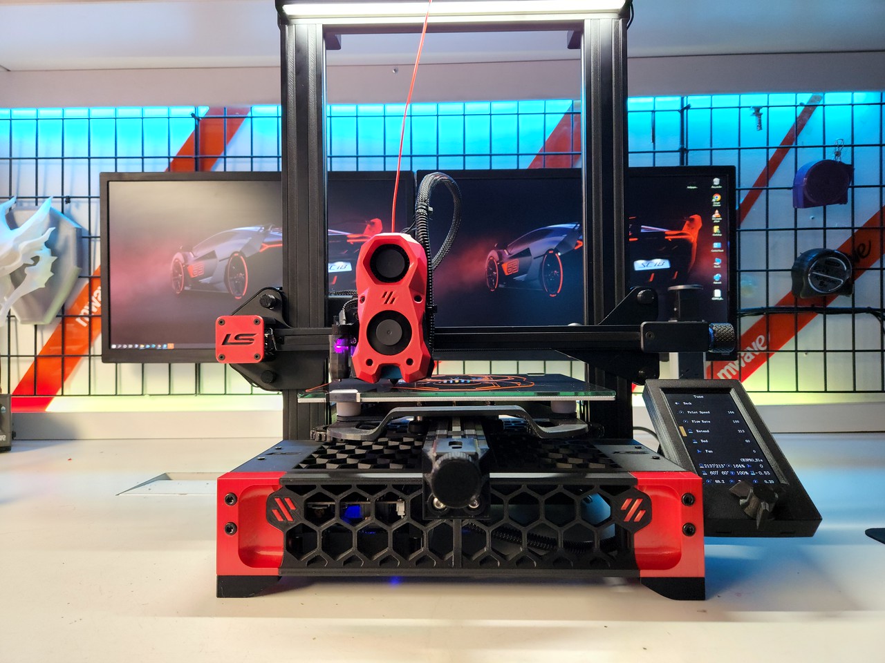 Ender 3 v2 Trident Theme by LS MODS | Download free STL model ...