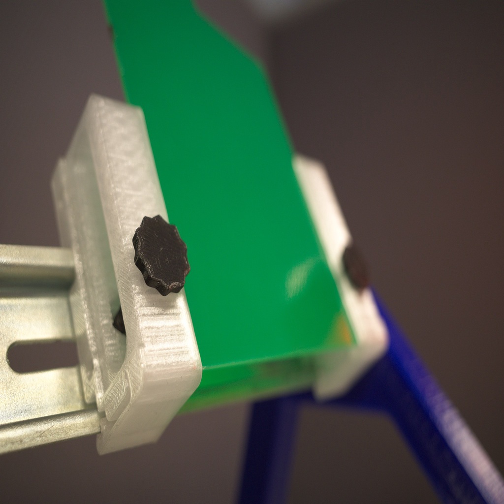 PCB DIN rail mount by unwohlpol | Download free STL model | Printables.com