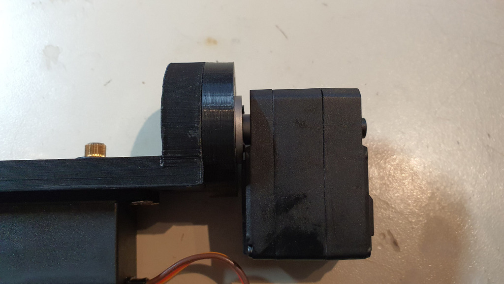 Mantis Gripper Direct Servo Adapter by schmiddey | Download free STL ...