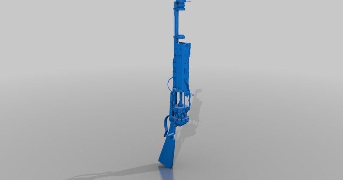 Laser Musket Fallout 4 par MacNite | Téléchargez gratuitement un modèle ...