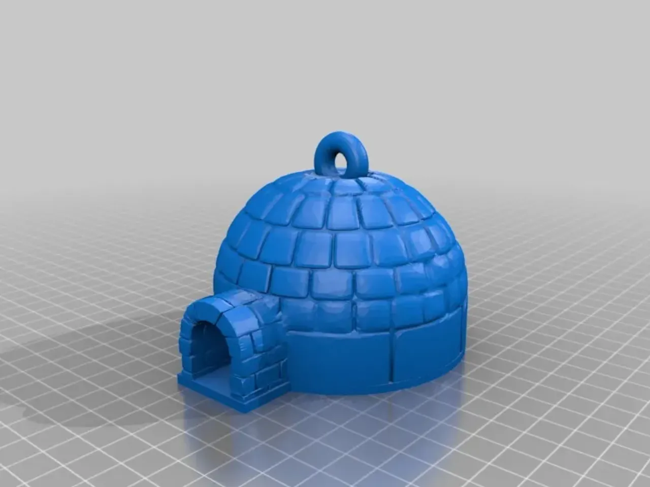 Igloo Ornament by Stoo | Download free STL model | Printables.com