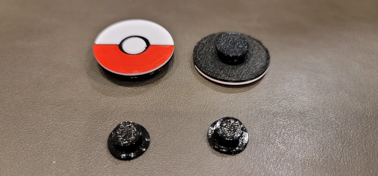 crocs jibbitz button by chany | Download free STL model | Printables.com