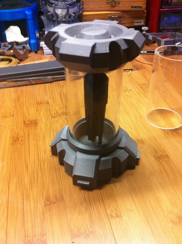 Kryptonian Storage Tube for Man of Steel Command Key by Nerd Alert 3D ...