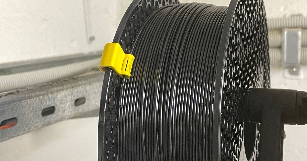 Anti Tangling Filament Clip ary-v2 by Aryser | Download free STL model ...