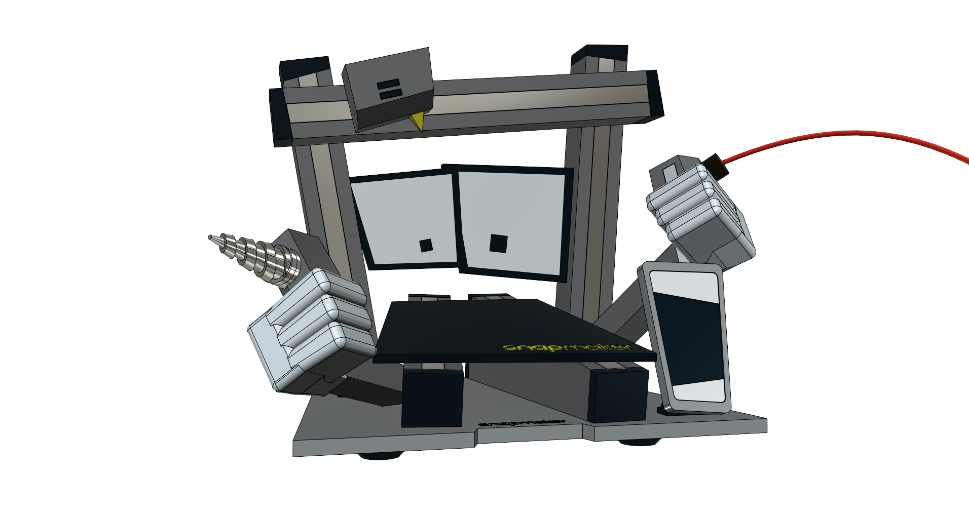 Snapmaker - SnapMate by neil3dprints | Download free STL model ...