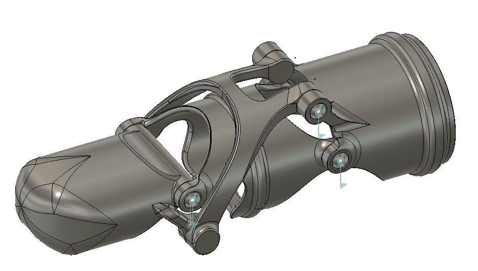 Mechanical Finger Prosthesis by Guilhem | Download free STL model ...