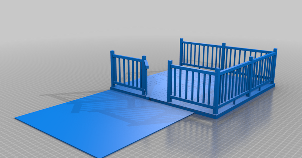 deck by Tuttamore Designs | Download free STL model | Printables.com