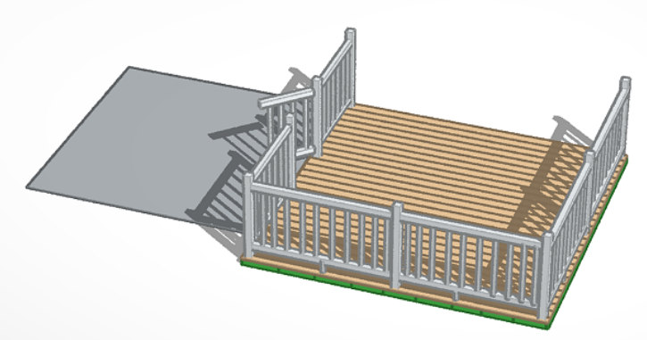 deck by Tuttamore Designs | Download free STL model | Printables.com