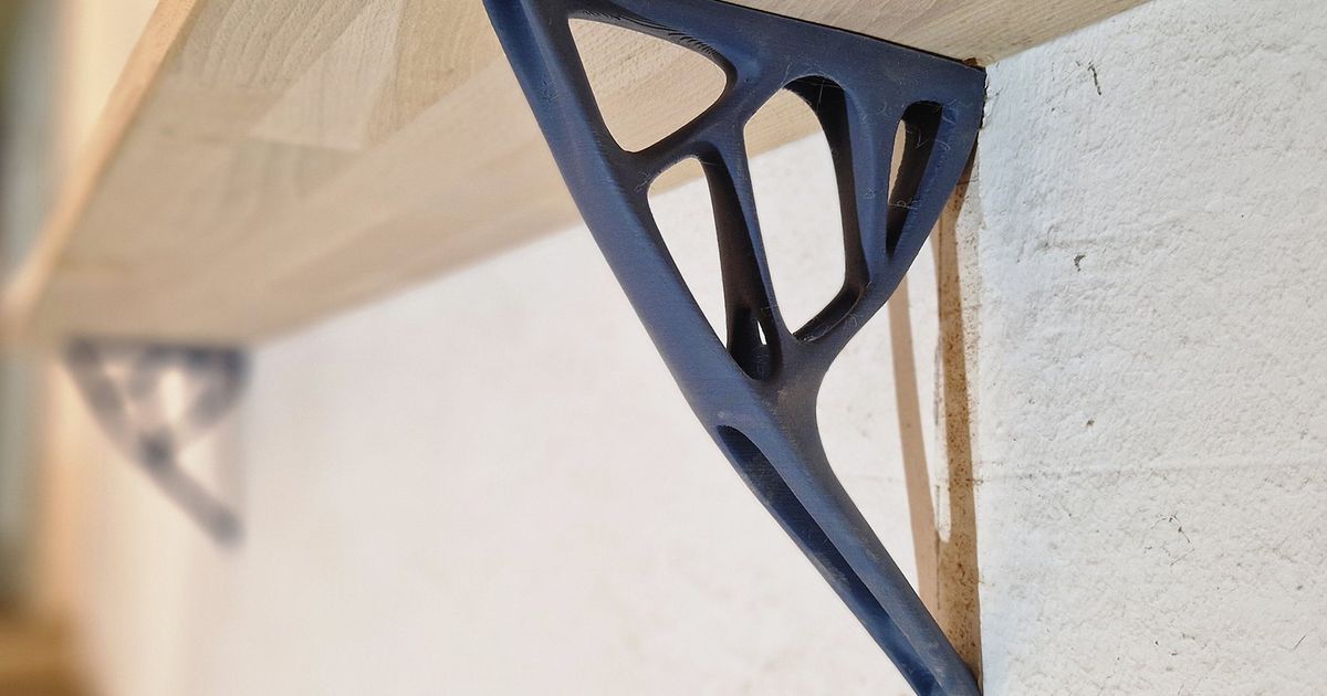 GenD03_ShelfBracket by Thenurbs | Download free STL model | Printables.com