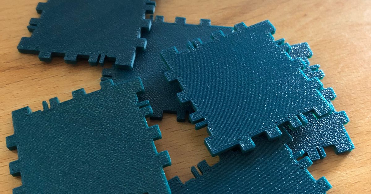 Geometry components square by Swissi | Download free STL model ...