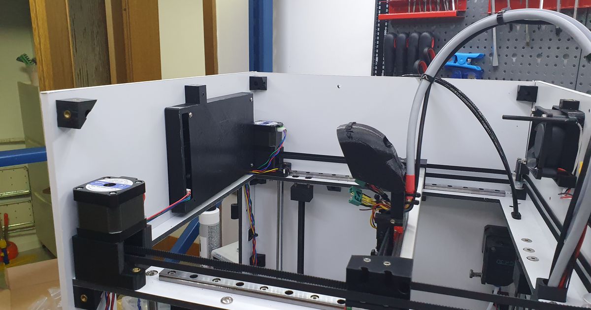 xy gantry for CoreXY 3D printer by MacNite | Download free STL model ...