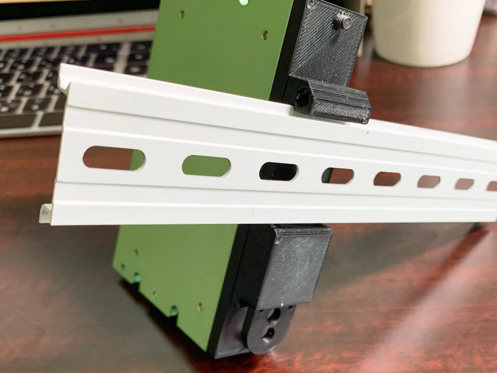 Din Rail Stepper Motor Driver Mount by NotLikeALeafOnTheWind | Download ...