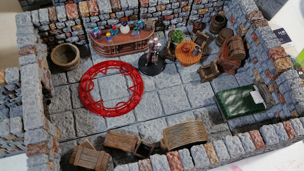 Miniature Arcane Circle by CdCrockett | Download free STL model ...