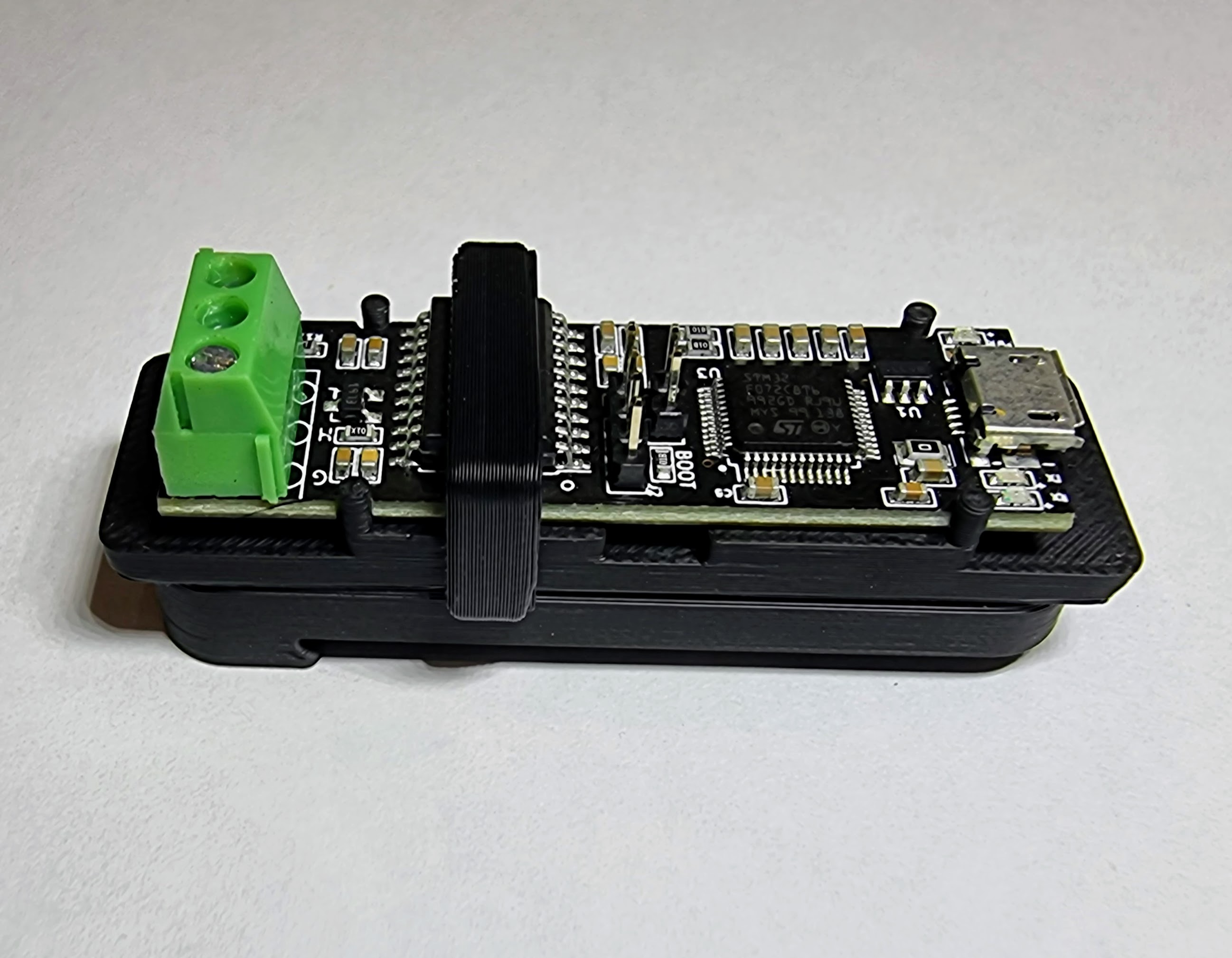 MKS CANable Pro DIN rail mount by reapola | Download free STL model ...