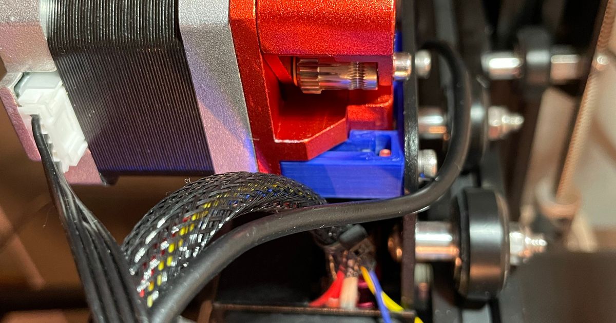 Ender 3 (Pro) Direct Drive Dual Gear Extruder Mount by R2J3D | Download free STL model ...