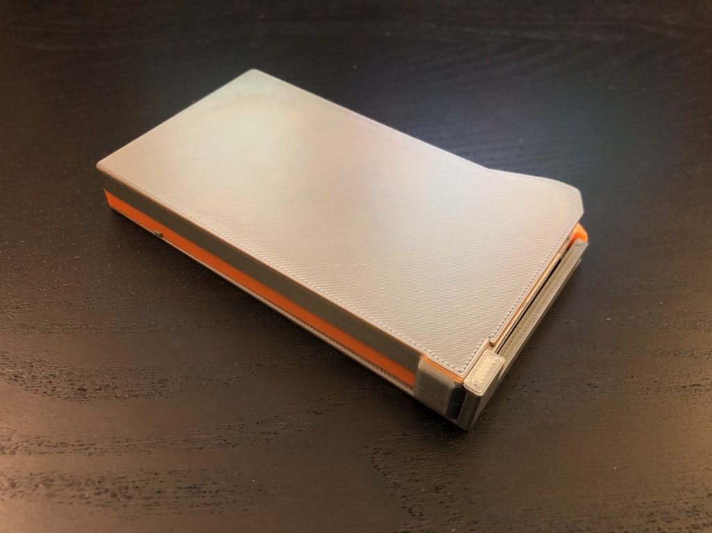 Smart Wallet - Sliding [AND LOCKING] 3D printed wallet V2 by ...