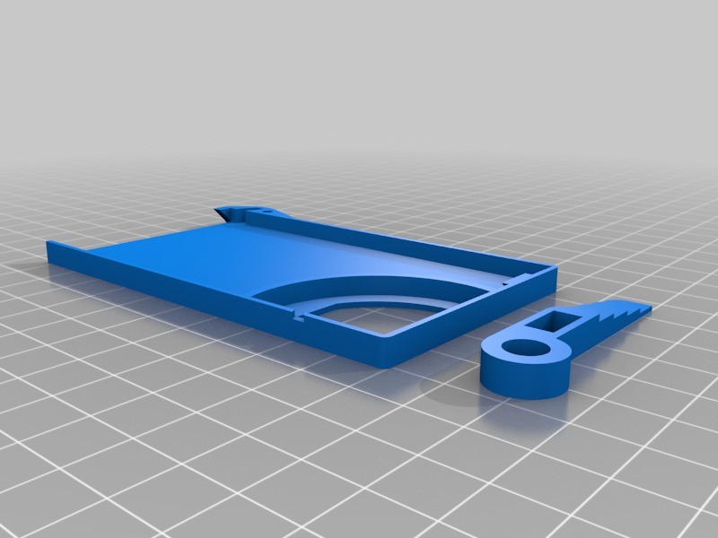 Smart Wallet - Sliding [AND LOCKING] 3D printed wallet V2 by ...