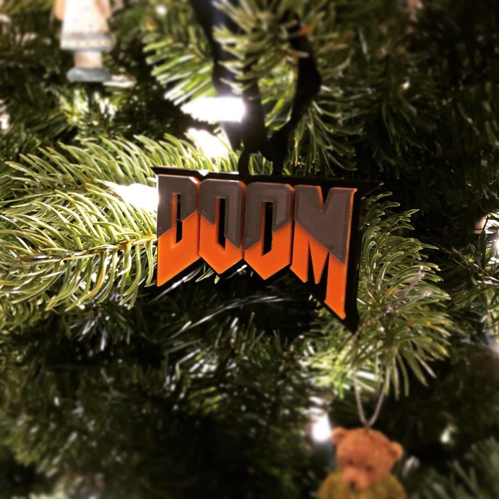DOOM Christmas Ornament by Hijinksensue | Download free STL model ...