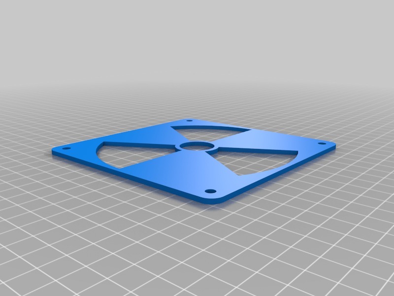 120mm fan grill by Oak1477 | Download free STL model | Printables.com
