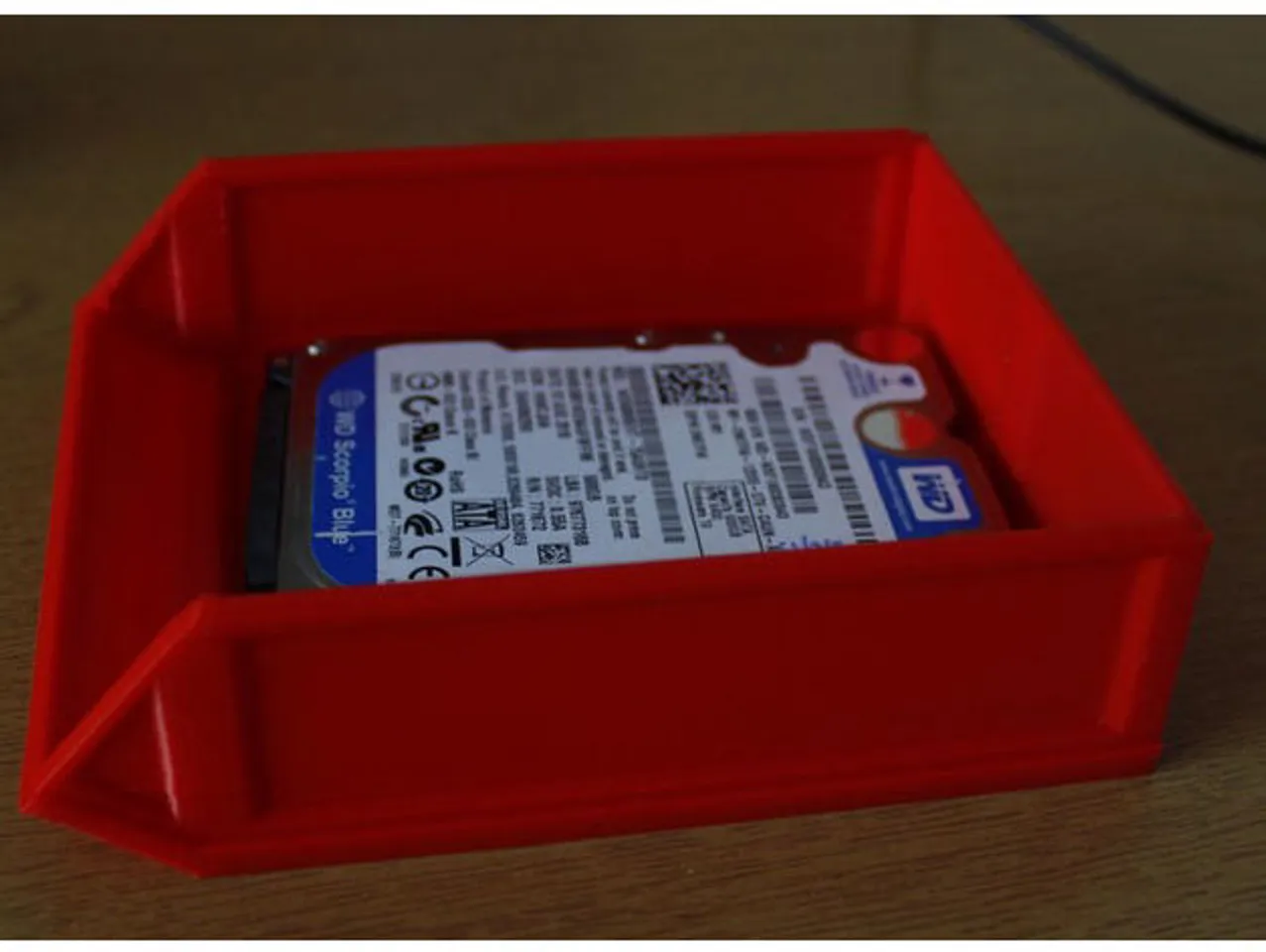 Stackable hard drive storage basket by alloria | Download free STL ...