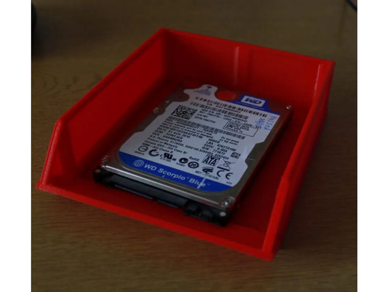 Stackable hard drive storage basket by alloria | Download free STL ...