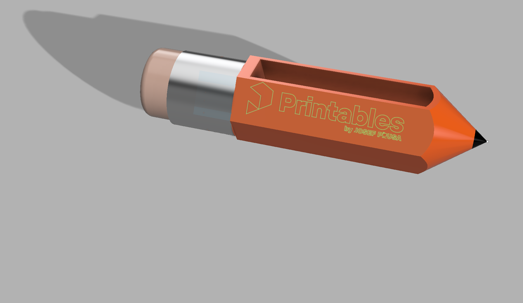 Stubby pencil pen holder by Tom Anderson (The Real NEO) | Download free ...