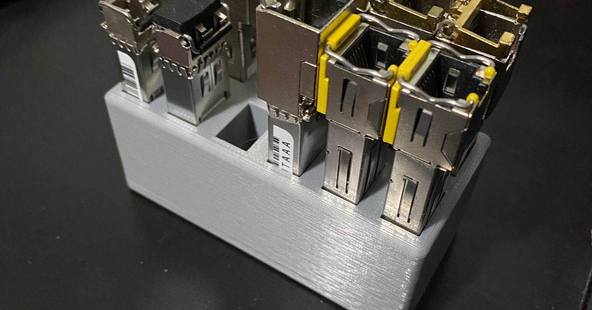 Simple SFP Holder by Blake | Download free STL model | Printables.com