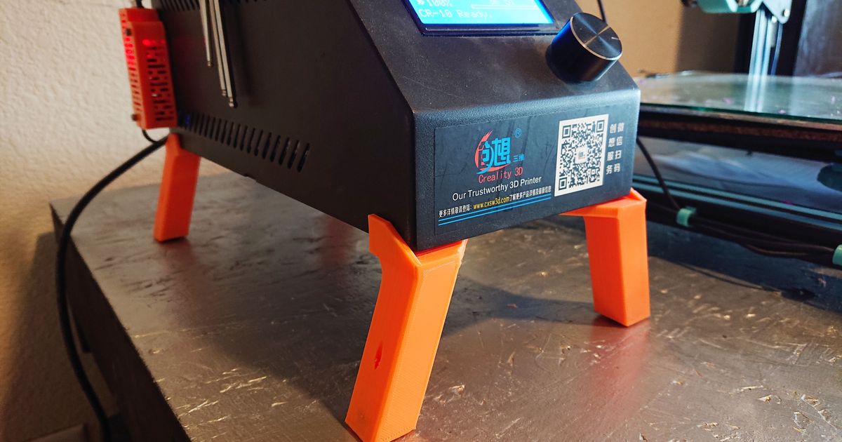 CR-10 Control Box Legs by quico4 | Download free STL model | Printables.com