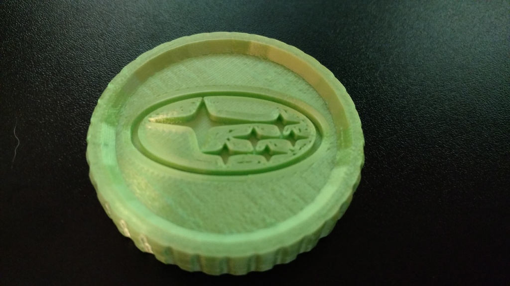 Subaru WRX medal/coin by Dingoboy | Download free STL model ...