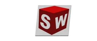 SOLIDworks Button/logo small by THop3D | Download free STL model ...