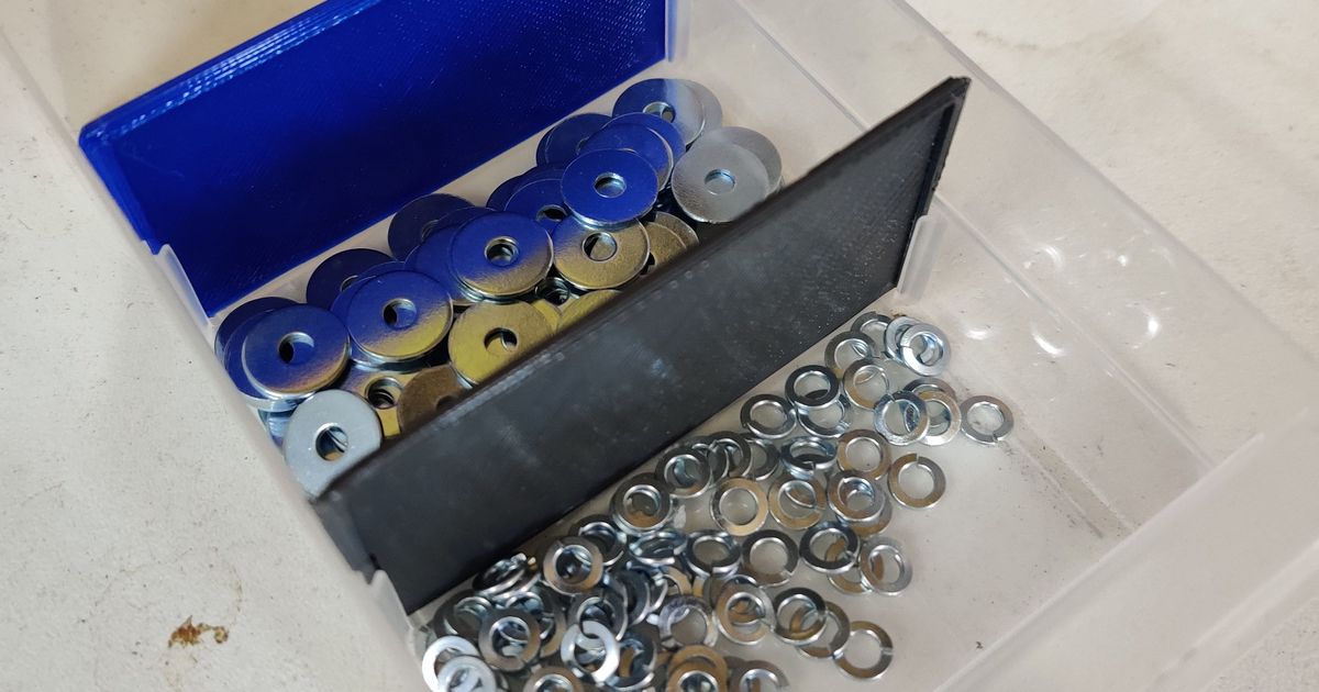 Divider for sorting box by 3Ddy | Download free STL model | Printables.com