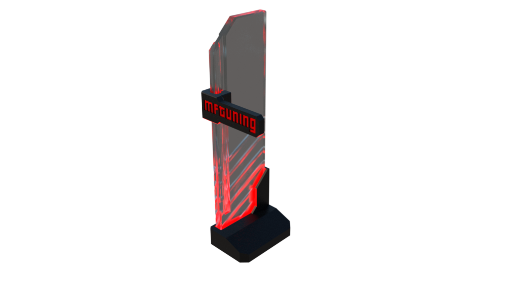GPU Stand - Crystal by MFTuning | Download free STL model | Printables.com