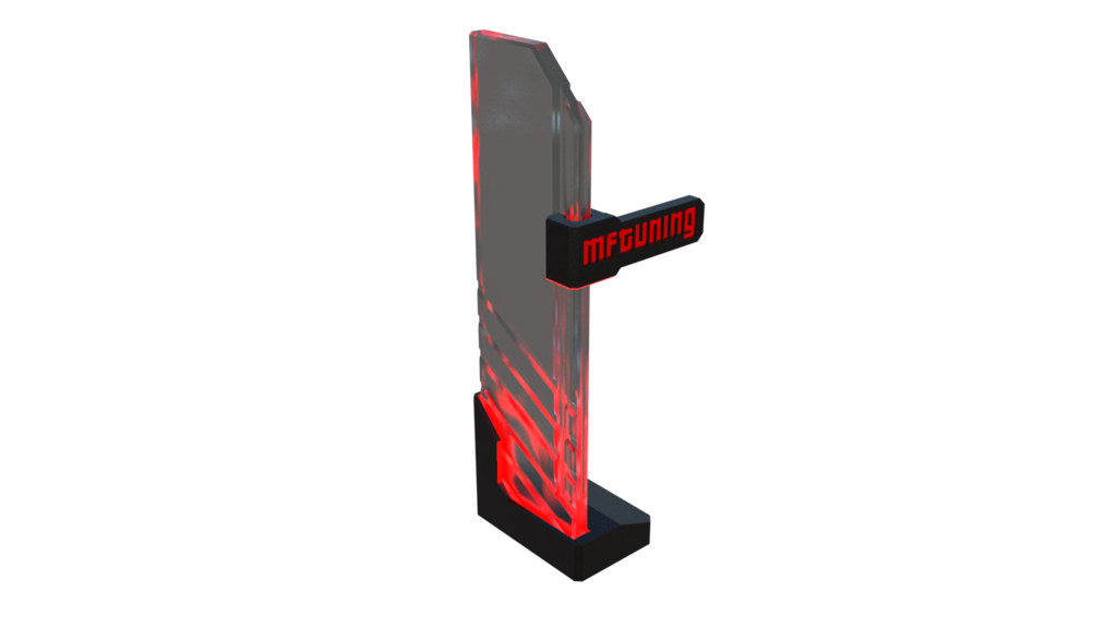 GPU Stand - Crystal by MFTuning | Download free STL model | Printables.com