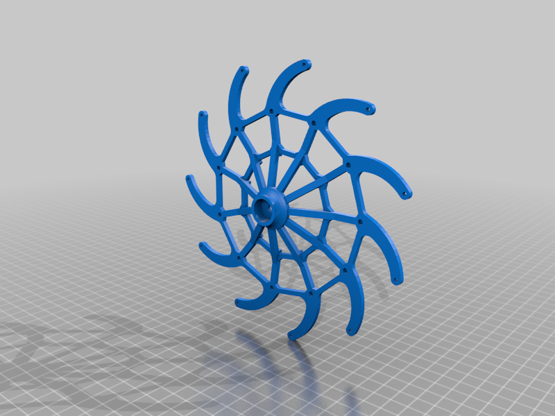 Feathering Paddlewheel by Skalski | Download free STL model ...