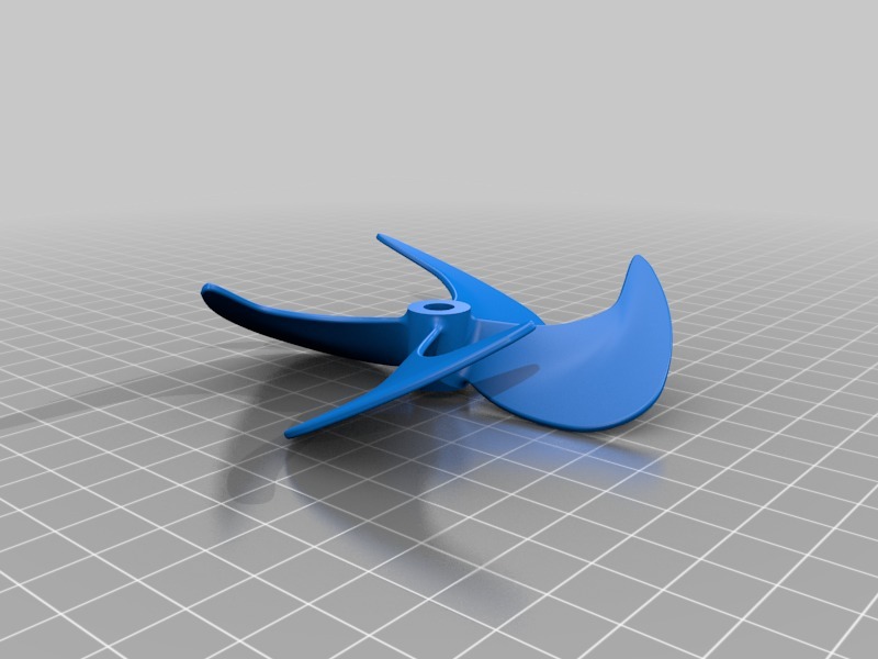 Ships propeller by Skalski | Download free STL model | Printables.com