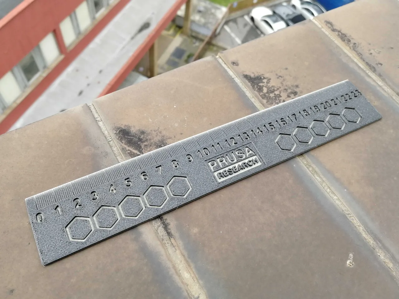 Ruler 15 and 23 cm - Prusa Research by RaQic | Download free STL model ...